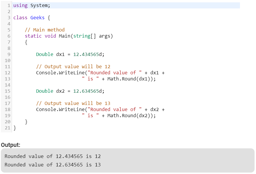 آموزش کلاس Math در سی شارپ | آتریا