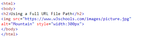 مسیرهای فایل در HTML | آتریا